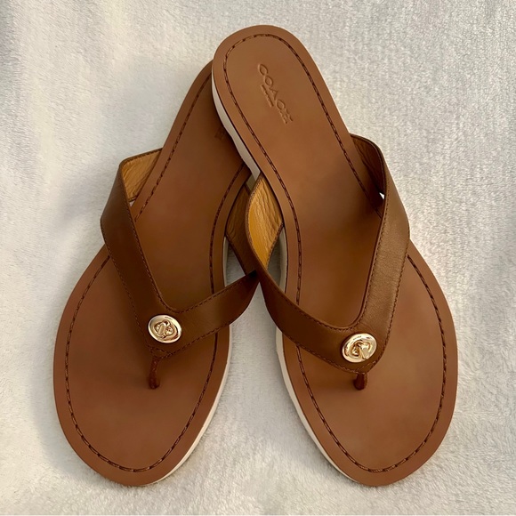 Coach | Shoes | Coach Shelly Sandals 9 | Poshmark